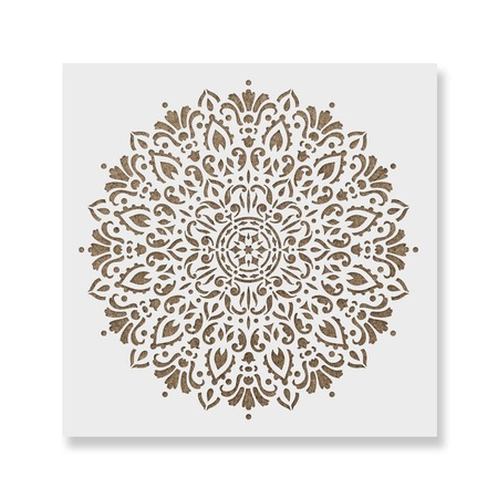 Sablon 200x200x0.7mm Harmony Mandala Refolosibil, model MXSP7011, 20 x ...