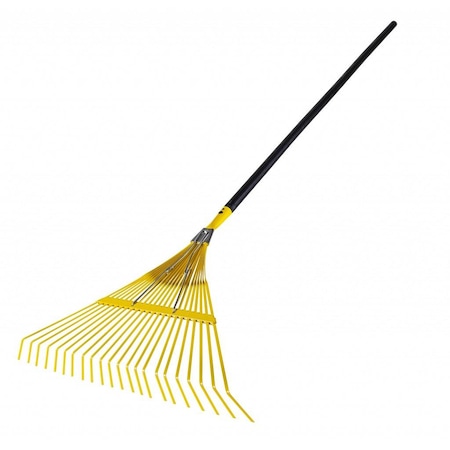 Grebla metalica pentru frunze cu coada de lemn 22 de dinti - eMAG.ro