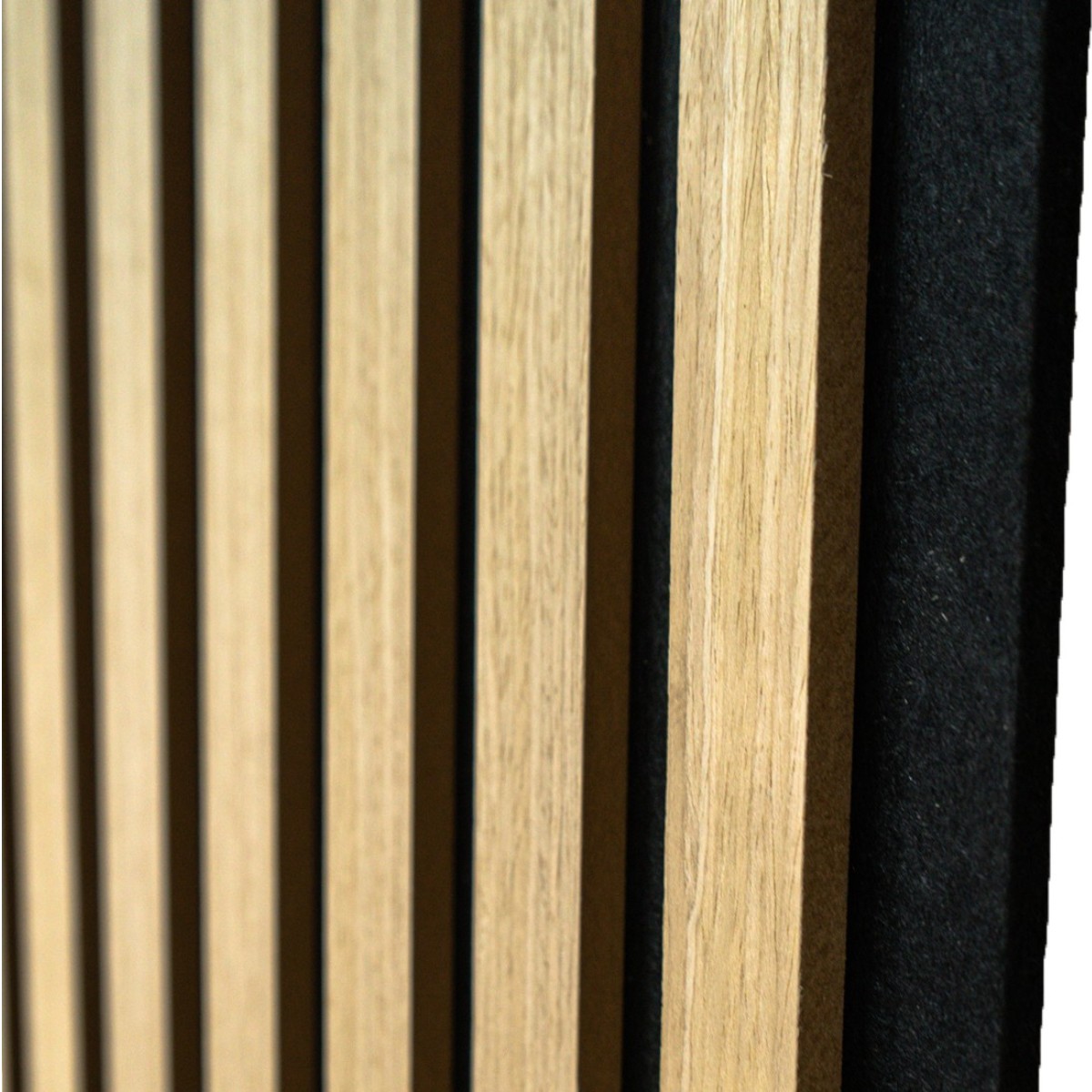 Set 6 Panouri riflaj acustic decorativ, MDF si pasla, Naimeed D7102 ...