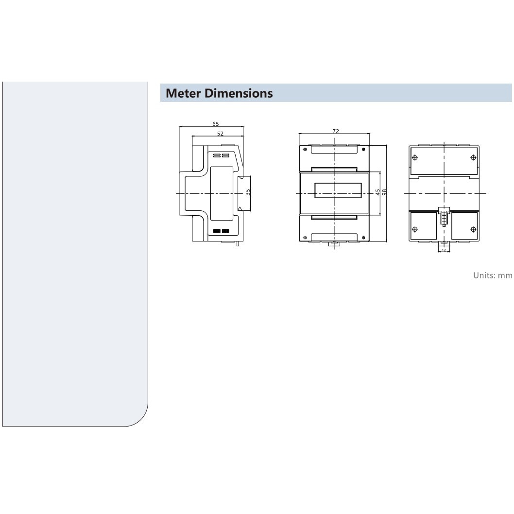 Измервателен уред за следене на инверторен разход на енергия CHINT ...