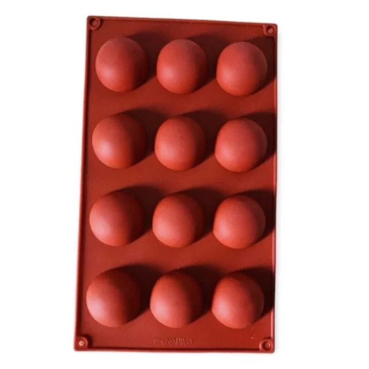 Forma Silicon pentru ciocolata, bomboane, prajituri, TopBazar, 12 ...