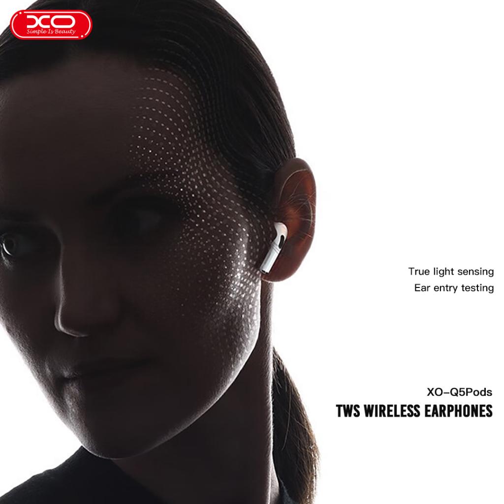 Casti In Ear XO - Q5 Pods, Bluetooth, TWS, albe - eMAG.ro