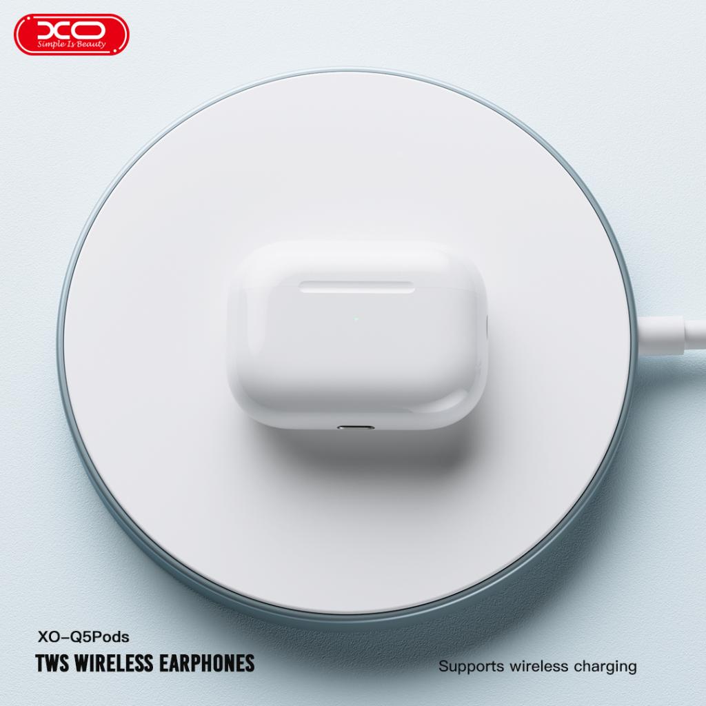 Casti In Ear XO - Q5 Pods, Bluetooth, TWS, albe - eMAG.ro