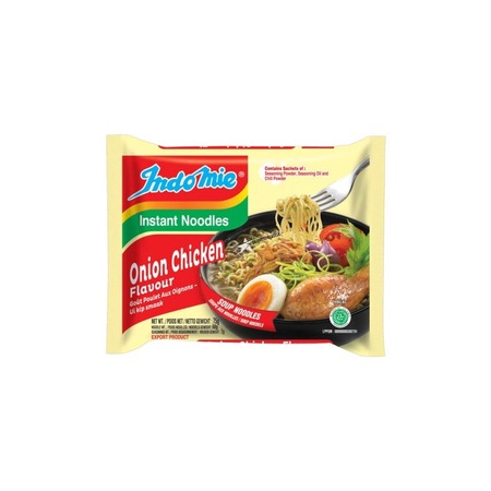Supa instant, Indomie Noodles, cu pui si ceapa, 75g - eMAG.ro