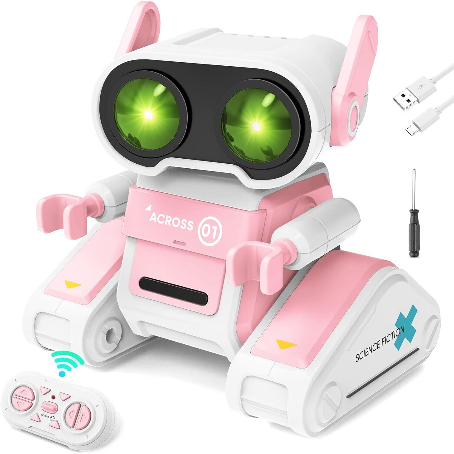 Robot inteligent cu telecomanda, VINTOP®, Multifunctional, 3-14 ani ...