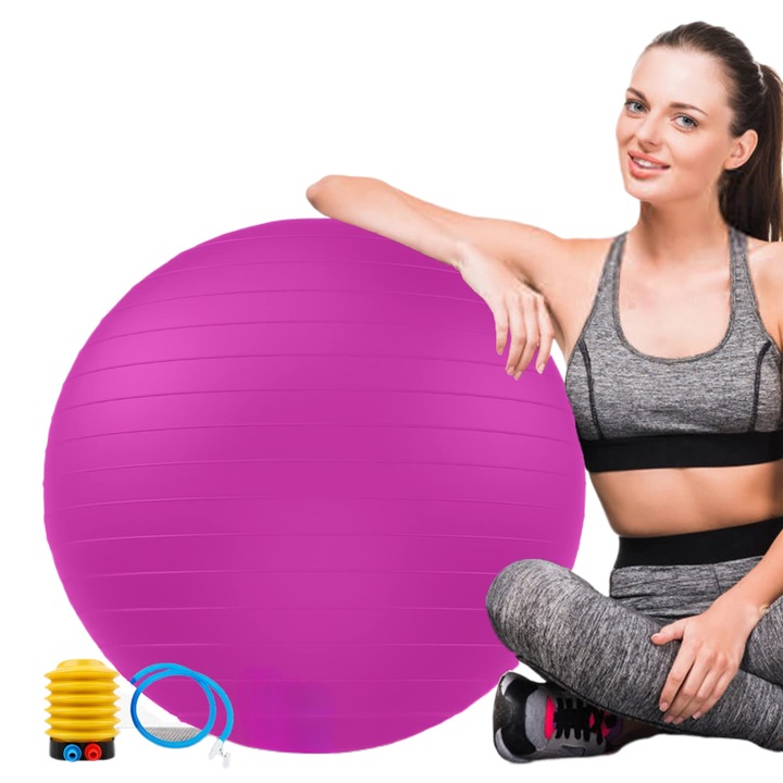 Minge fitness, VPUINEFE, diametru 85 cm - Minge fitness pentru ...