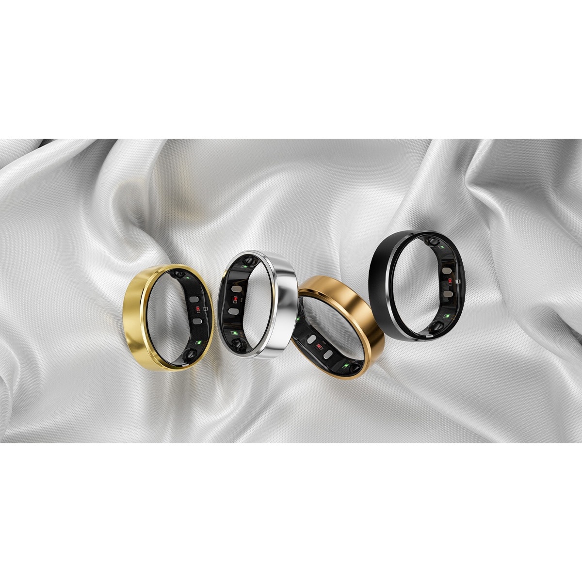 Inel inteligent RingConn Gen 2, Marime 11, monitorizare ritm cardiac ...