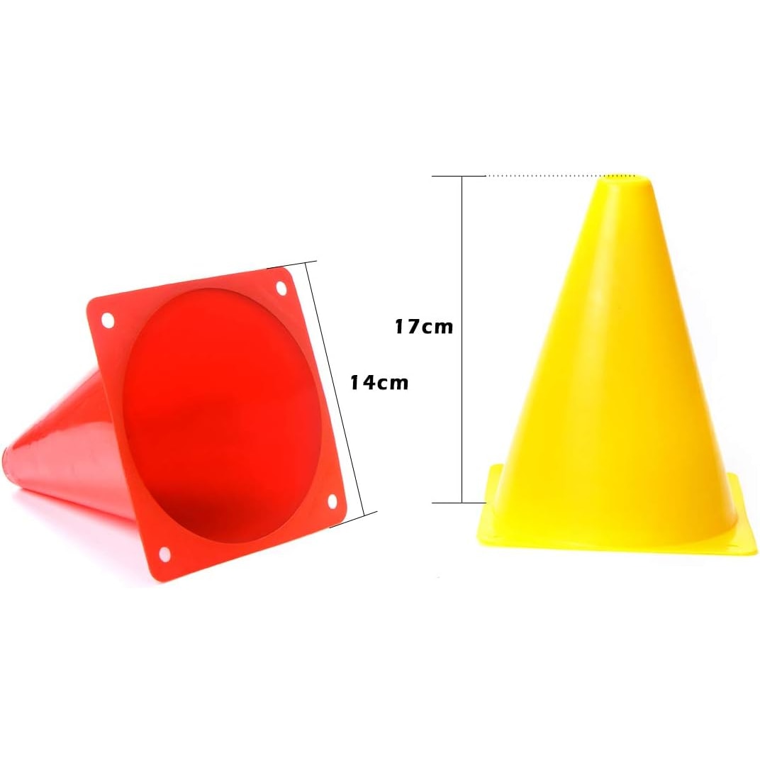 Set 12 jaloane tip con Luoistu, pentru antrenamente sportive, PVC ...