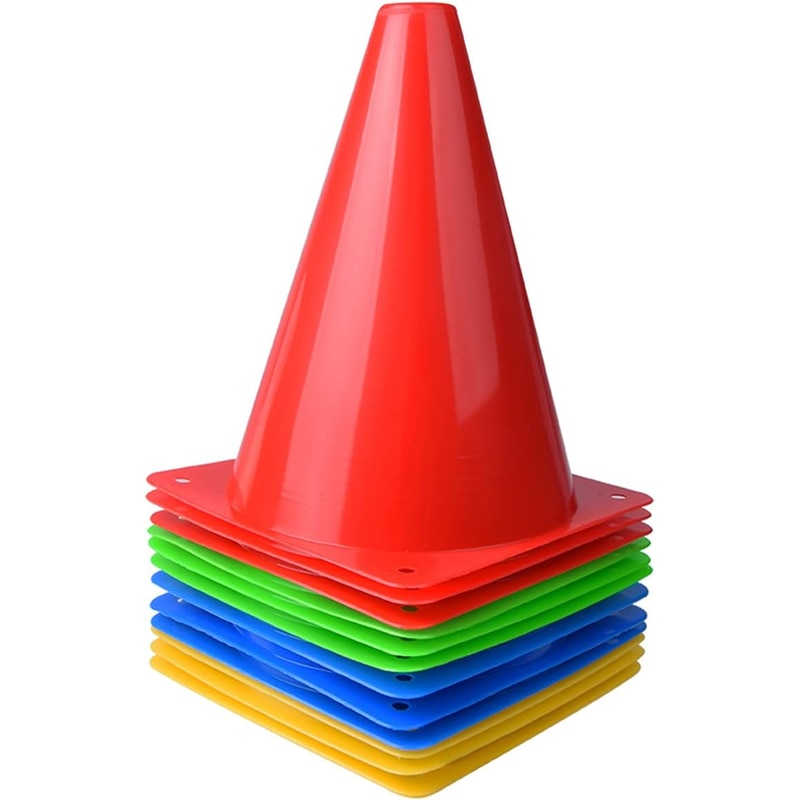 Set 12 jaloane tip con Luoistu, pentru antrenamente sportive, PVC ...