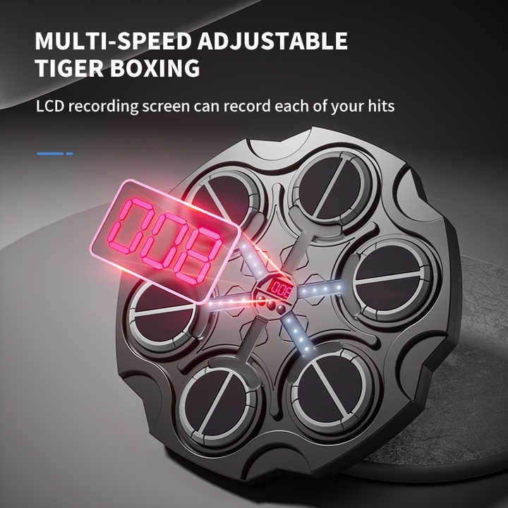 Aparat de box muzical cu tinta pentru lovituri cu Bluetooth, interactiv ...