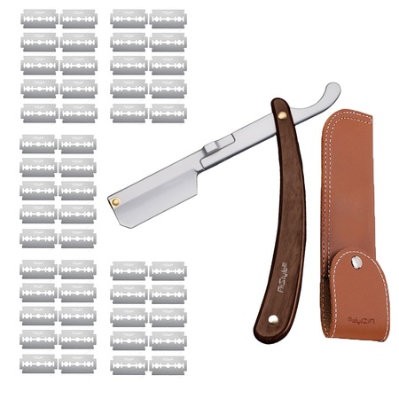 Set Brici Profesional pentru Barbierit Facial sau Ras Corporal, Husa si ...