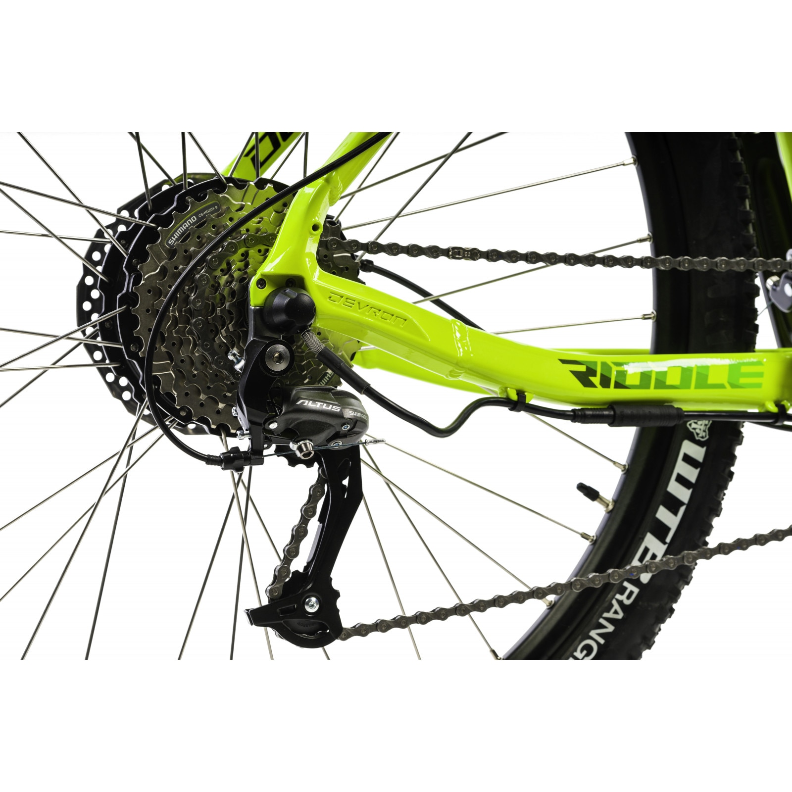 Bicicleta Electrica Devron Riddle M1.7 - 27.5 Inch, 490 mm, Neon - eMAG.ro