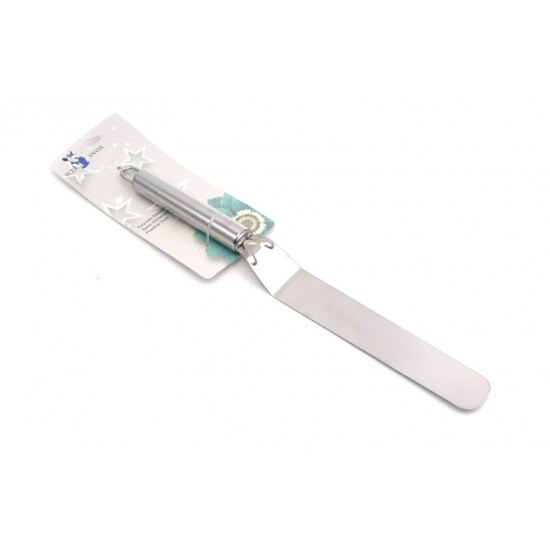 Spatula pentru tort, Inox, 31x3cm - eMAG.ro