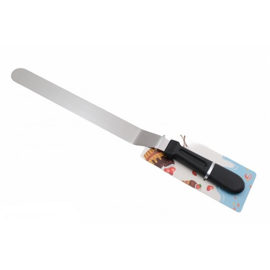 Spatula pentru tort, Inox+Pvc, 37x3cm - eMAG.ro