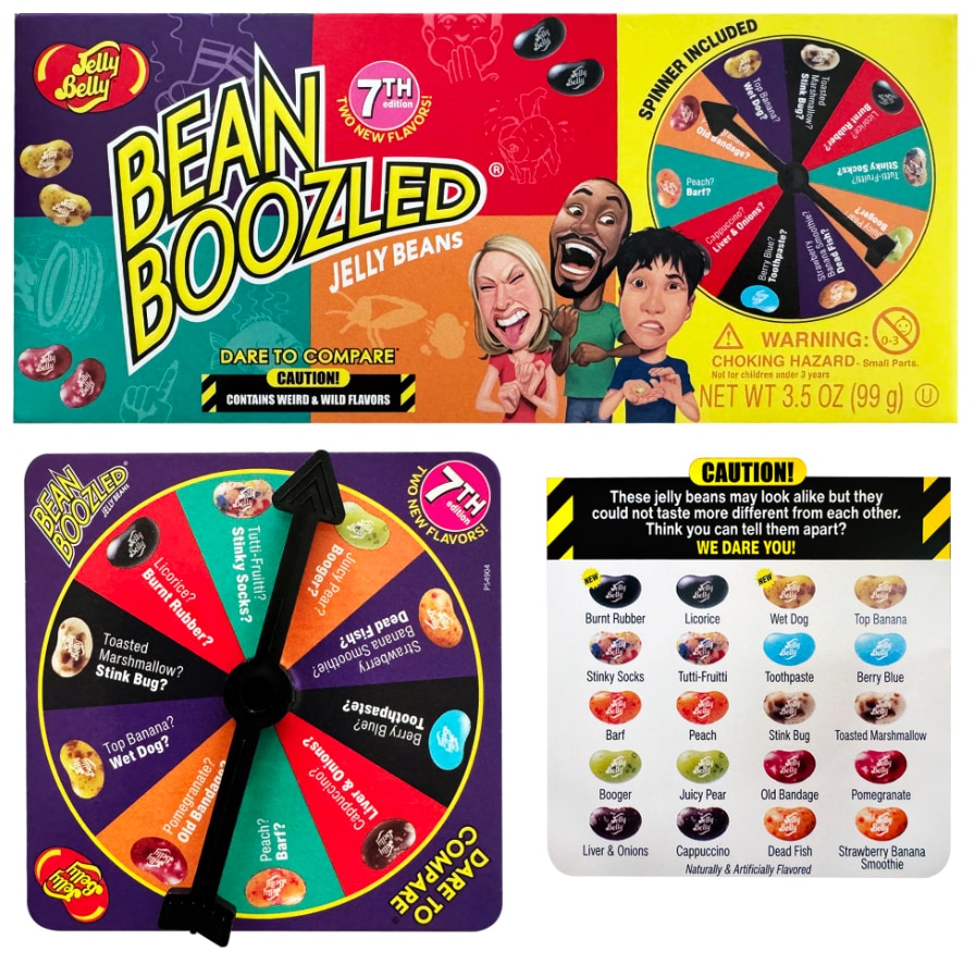 Bean Boozled Ruleta 7th Edition, Challenge Jelly Belly. 100 g - eMAG.ro