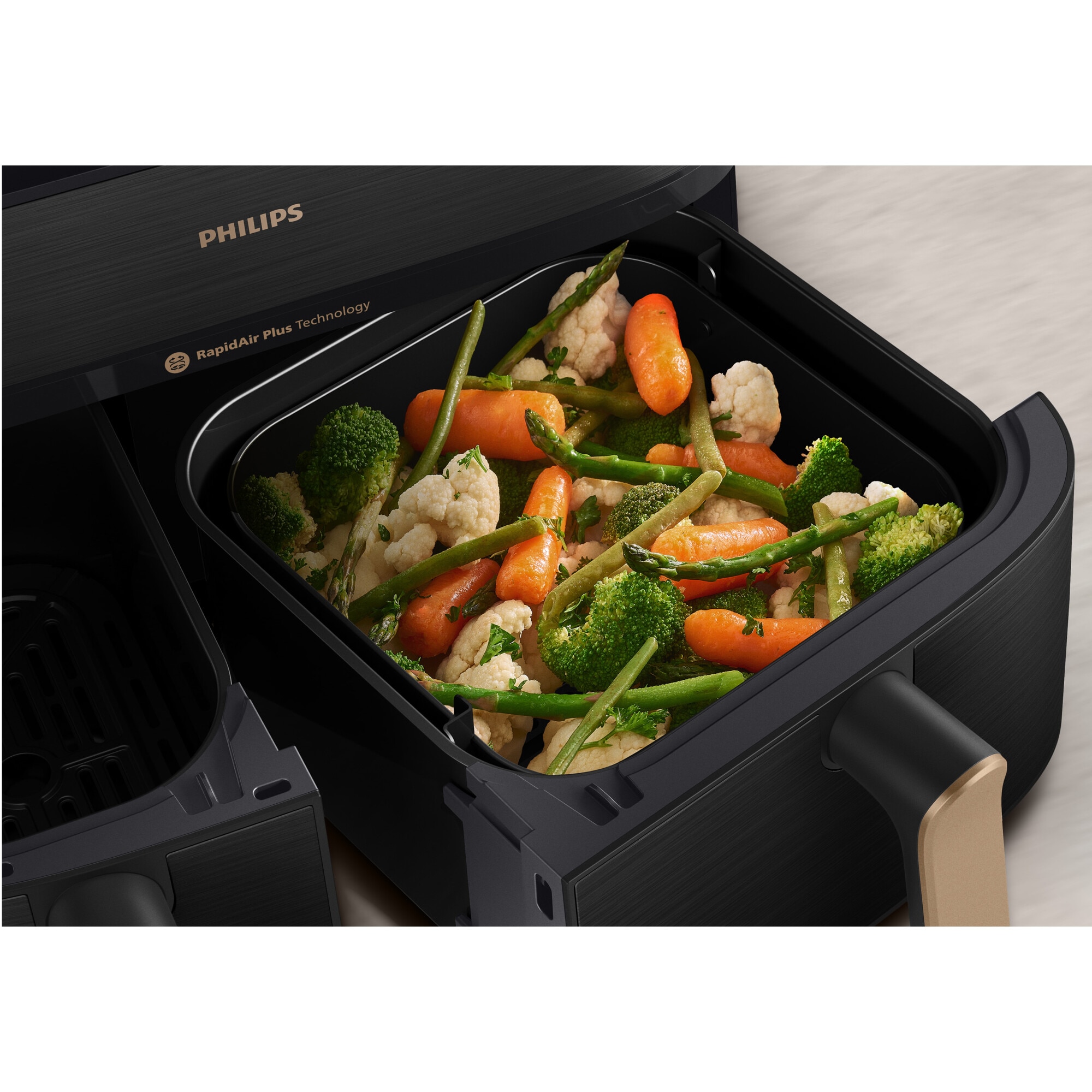 Фритюрник с горещ въздух и пара Philips Airfryer Series 5000 NA552/00 ...