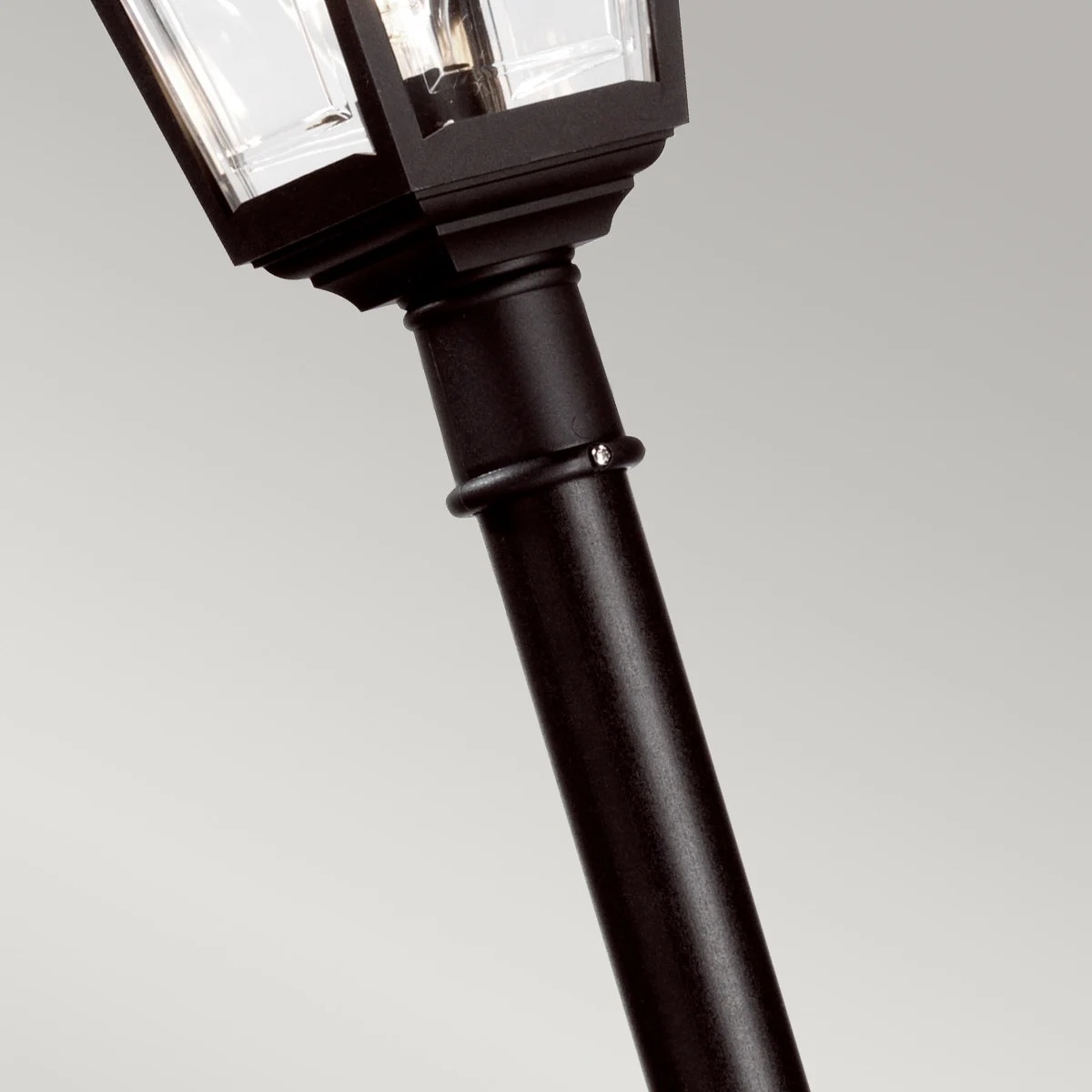 Stalp iluminare gradina Elstead, Kerry, negru, IP44, 191 cm, E27, 60W ...