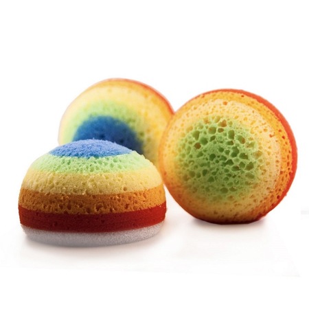 Burete de baie Beauty Spring Rainbow, moale, pentru piele sensibila ...