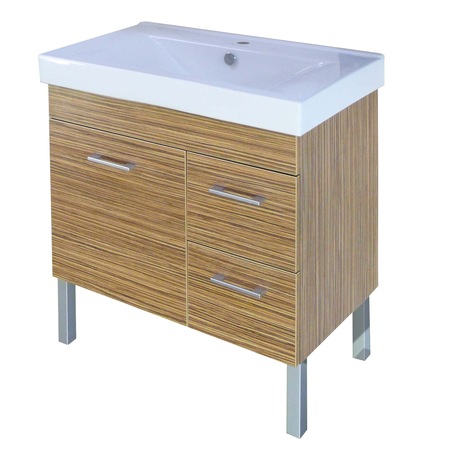 VIENNA "ZEBRANO" 76 alsóbútor kerámiamosdóval - eMAG.hu