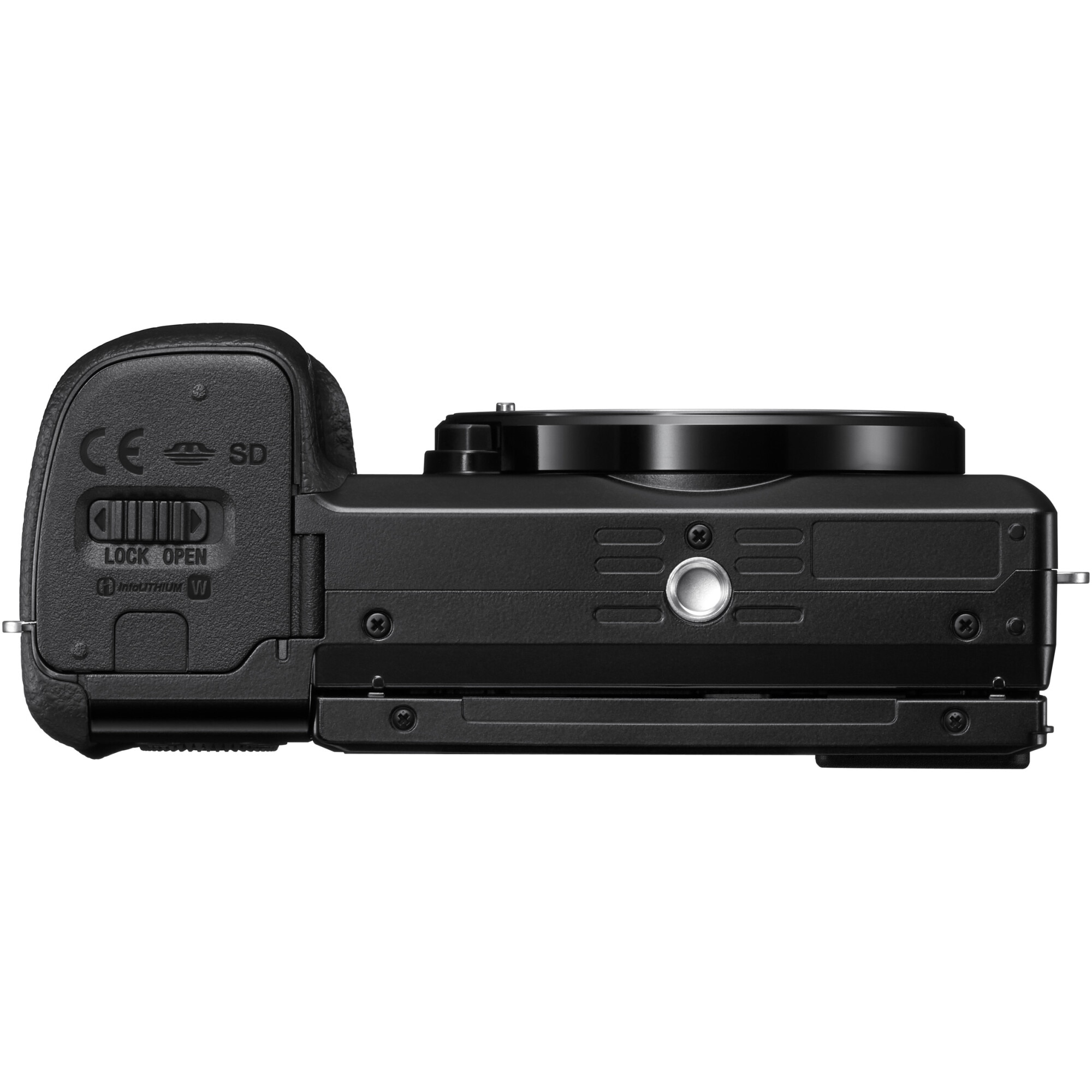 Aparat foto Mirrorless Sony Alpha A6100A, 24.2MP, 4K, Negru + Obiectiv ...