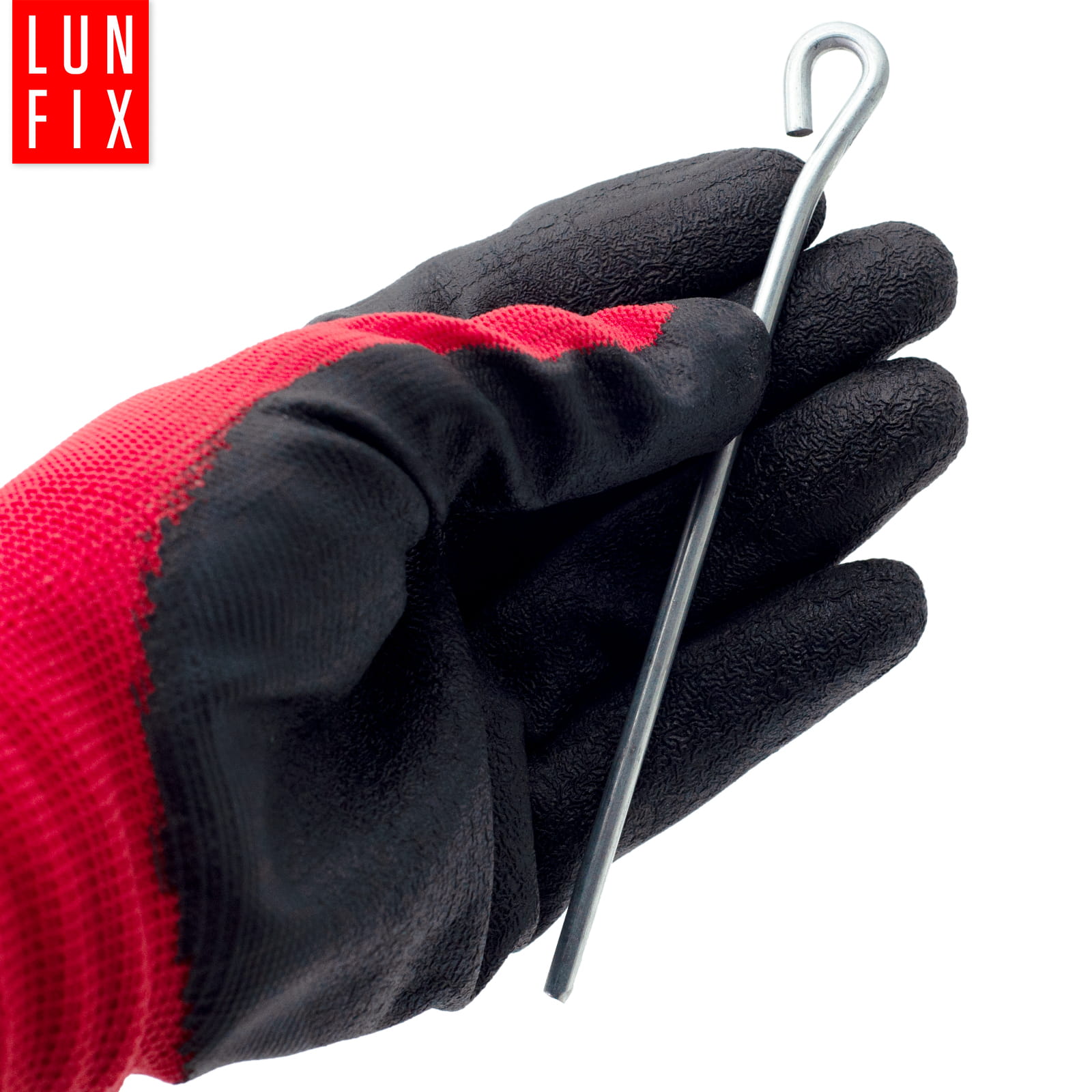 Tija de fixare cu ochi, Lun Fix, 750mm, 4mm, argintiu - eMAG.ro