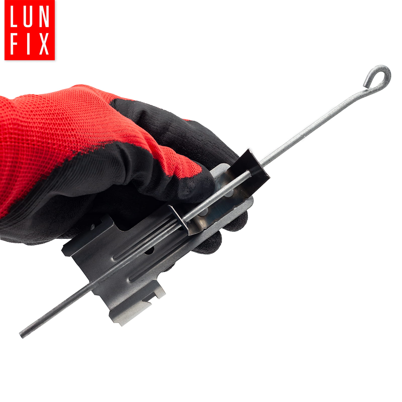 Tija de fixare cu ochi, Lun Fix, 750mm, 4mm, argintiu - eMAG.ro