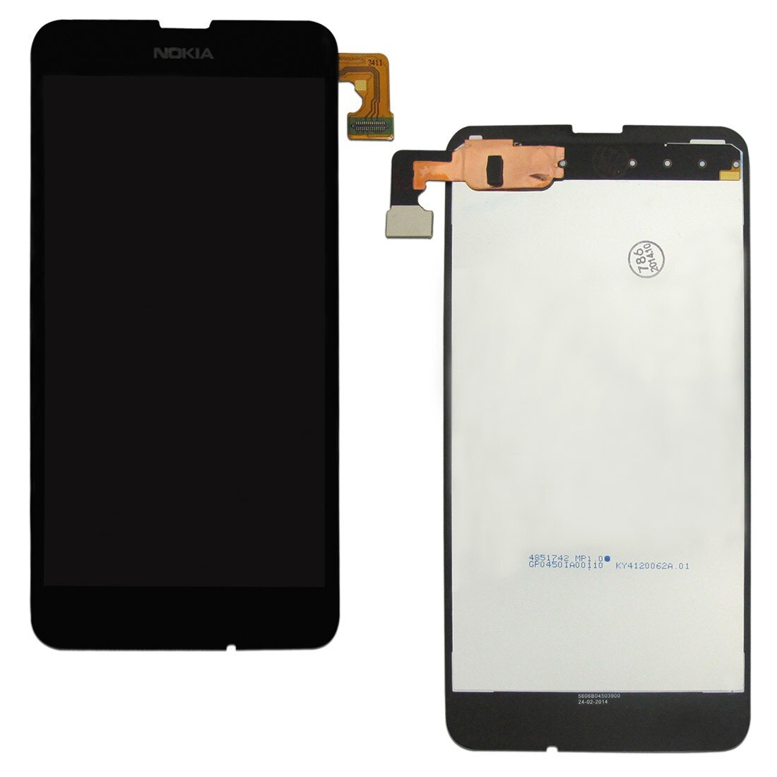 Display cu touchscreen Nokia Lumia 630 Negru - eMAG.ro