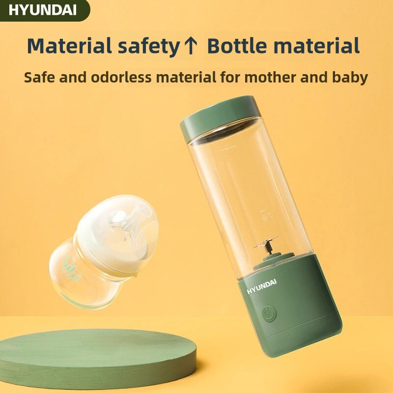 Storcator de fructe, mini storcator electric, 40W, portabil, 400ml ...