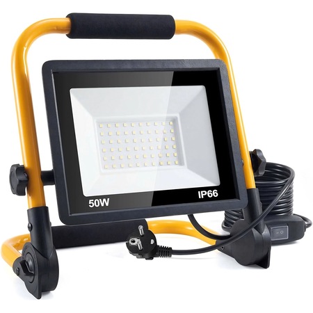Proiector Lucru LED 50W, Excitat®, Lumina de lucru cu comutator on/off ...