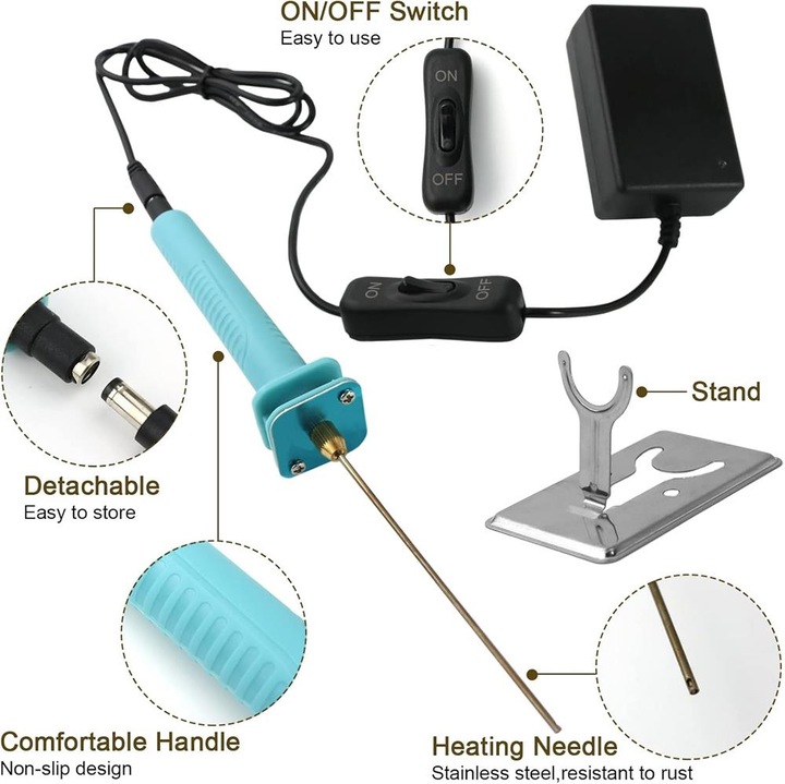 Aparat electric de taiat cu fir cald, multifunctional pentru taiat ...