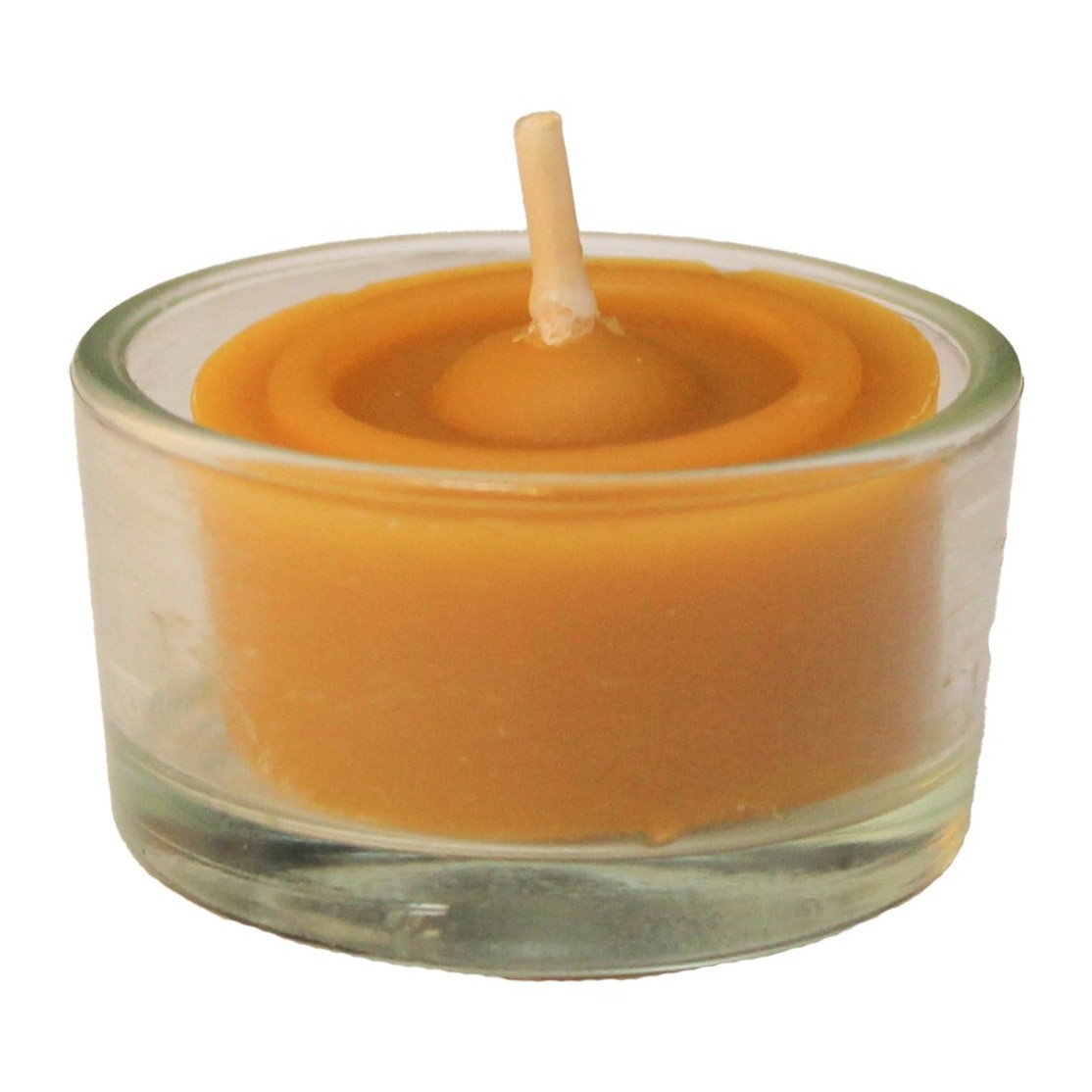 Lumanari pastila din ceara naturala de albine_22 buc+1suport din sticla ...