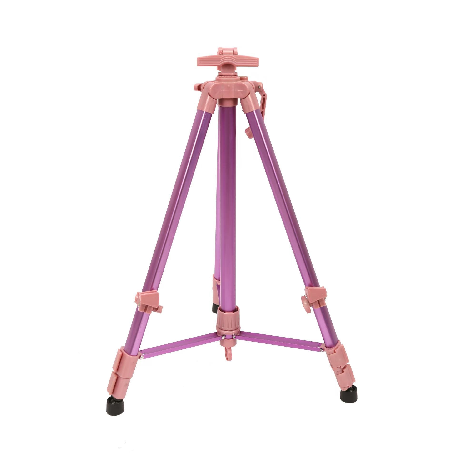 Sevalet portabil, reglabil cu manivela, Violet, cu geanta de transport ...