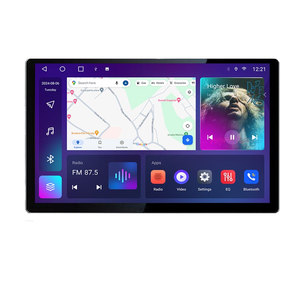 Navigatie dedicata Peugeot 307 N-307 Edonav ecran 13" 2K 4+32 Android ...