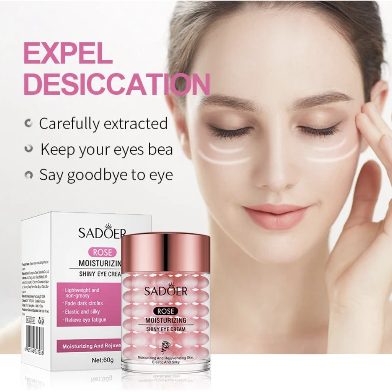 Crema Pentru ingrijire a ochilor SADOER 60 g - eMAG.ro