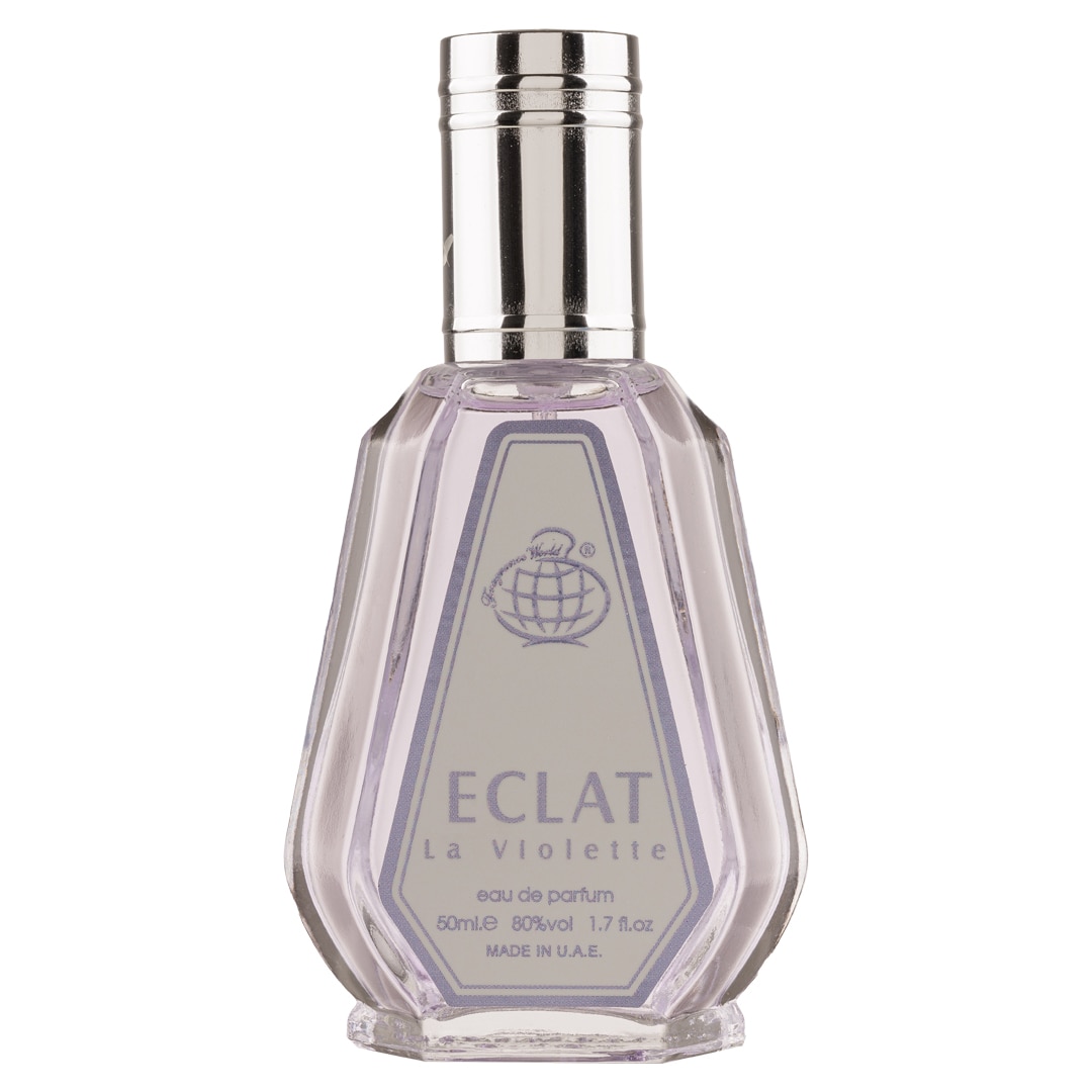 Set Apa de Parfum Eclat La Violette, Fragrance World, Femei 50ml Parfum ...