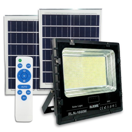 proiector-led-cu-panou-solar-rixme-1600w-2-panouri-solare-autonomie