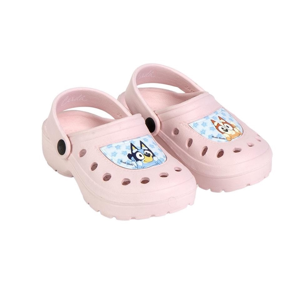 Papuci plaja clogs EVA Bluey Roz 24-25 EU - eMAG.ro
