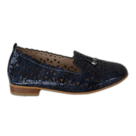 Balerini din lac, D&J Exclusive, Bleumarin, 36 EU - eMAG.ro