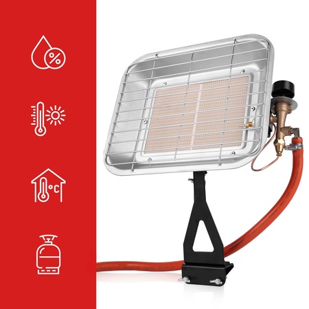 Incalzitor De Gaz, Maltec, Gas-4500Wt-Bt, Putere Reglata 3000-4500 W ...