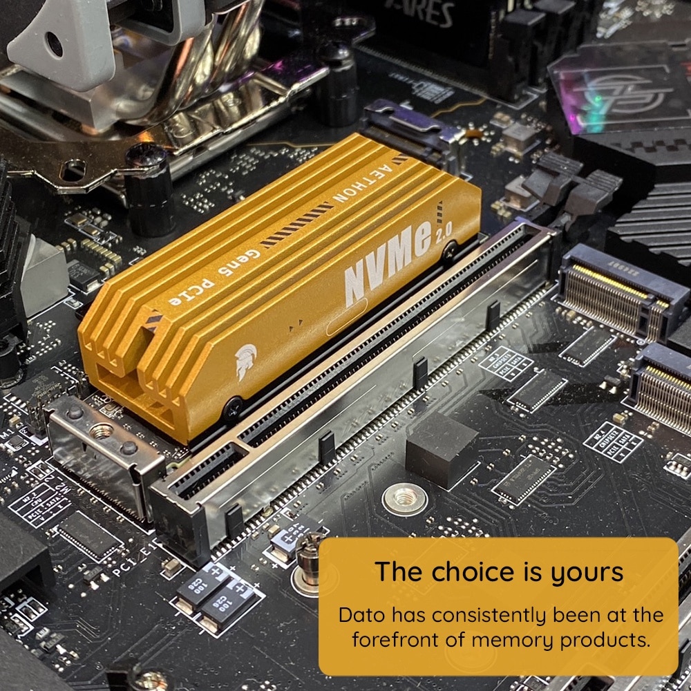 Hard SSD Intern PCIe PCIe Gen5x4 1TB, 12000MB/s - Dato Ares Aethon ...