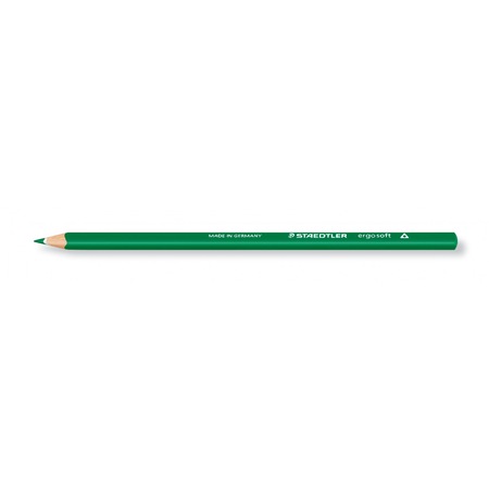 Creion colorat Staedtler Ergo Soft, verde - eMAG.ro