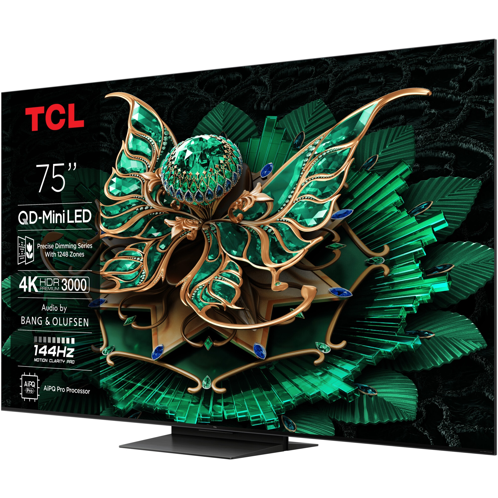 Televizor TCL MiniLed 75C7K, 189 cm, Smart Google TV, 4K Ultra HD ...