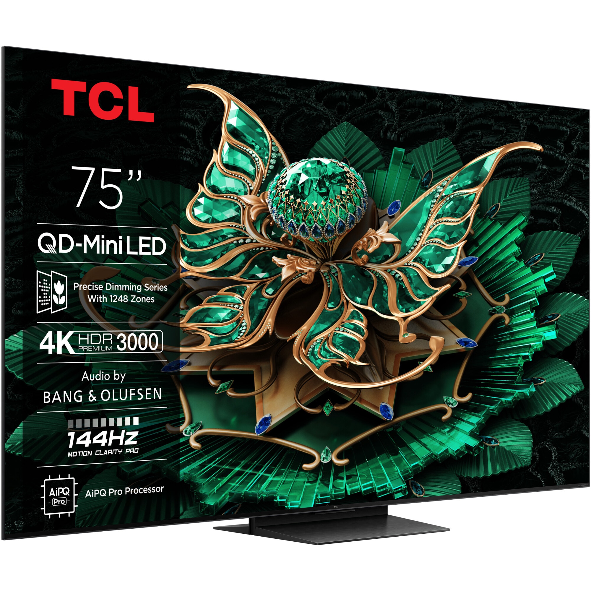 Телевизор TCL MiniLed 75C7K, 75" (189 см), Smart Google TV, 4K Ultra HD ...