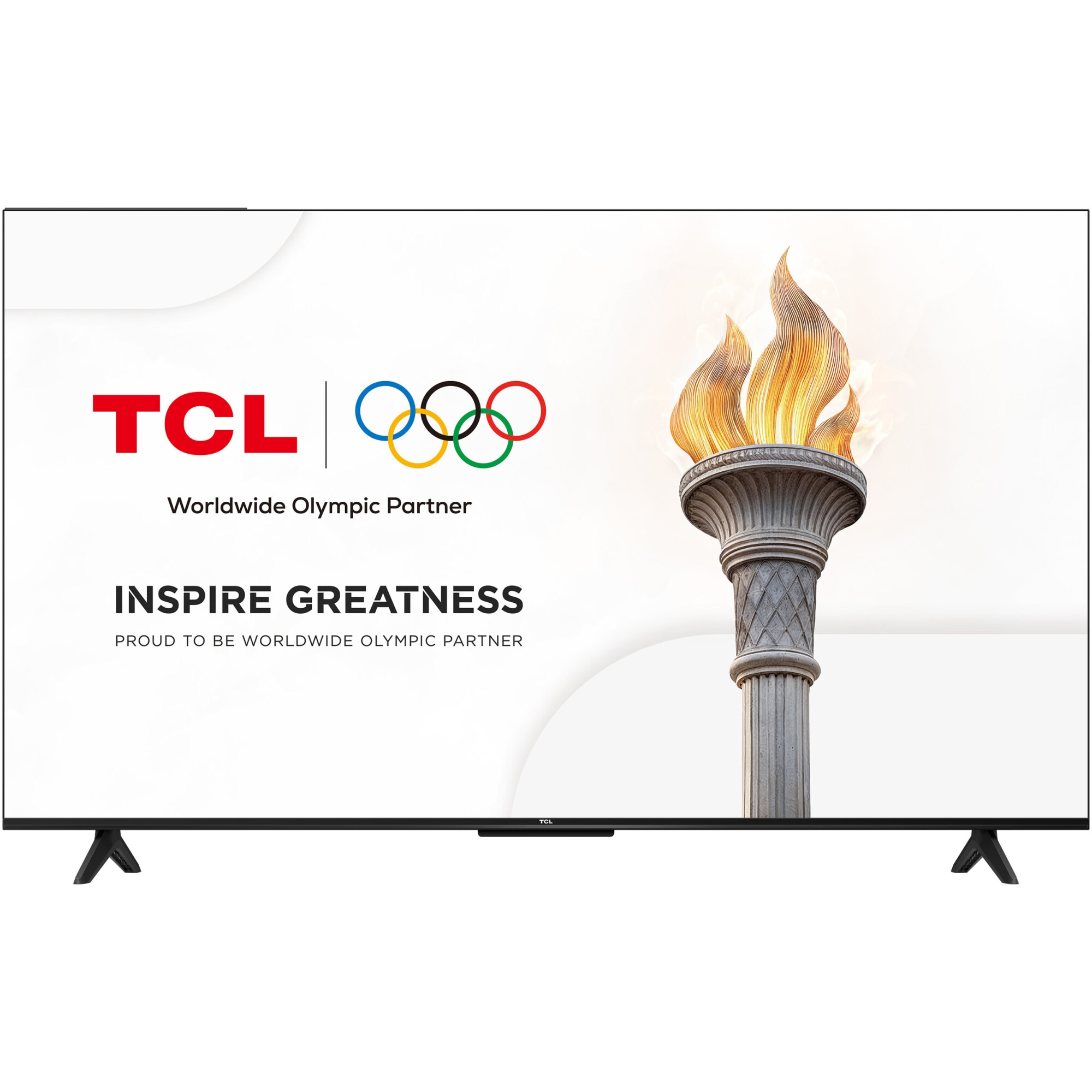 TCL LED 43P6K (2025-ös Modell) Televízió, 108 cm, Smart Google TV, 4K Ultra HD, F energiaosztály ...