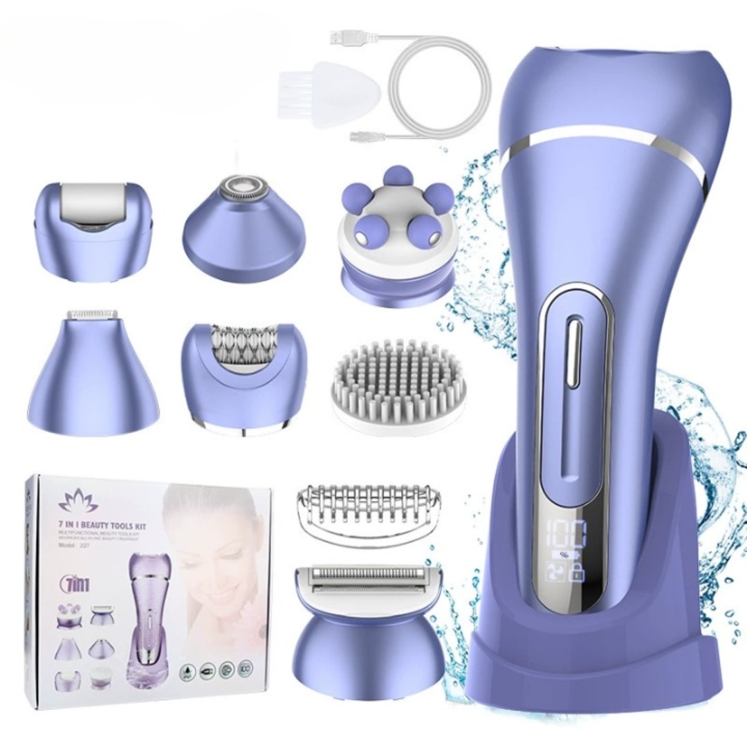 Epilator Umed si Uscat, Damar 7 in 1, Afisaj digital, Pentru Femei si ...