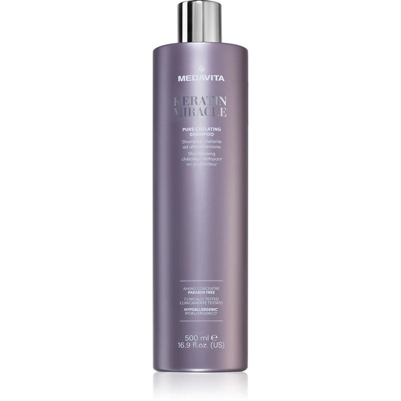 Sampon Chelatant Pure Keratin Miracle Medavita, 500 ml - eMAG.ro