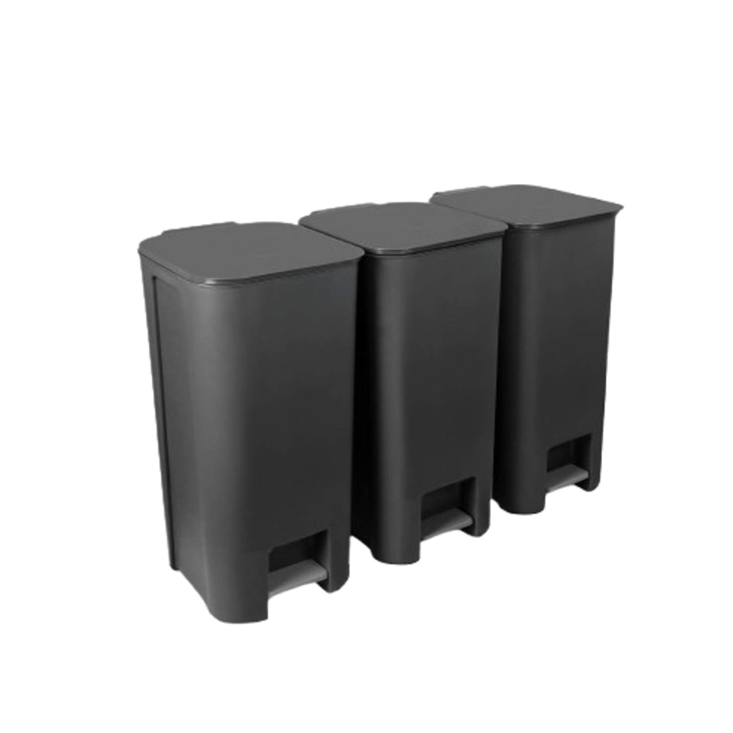 Set 3 cosuri pentru colectare selectiva Practic 10105593, 60 x 35.5 x ...