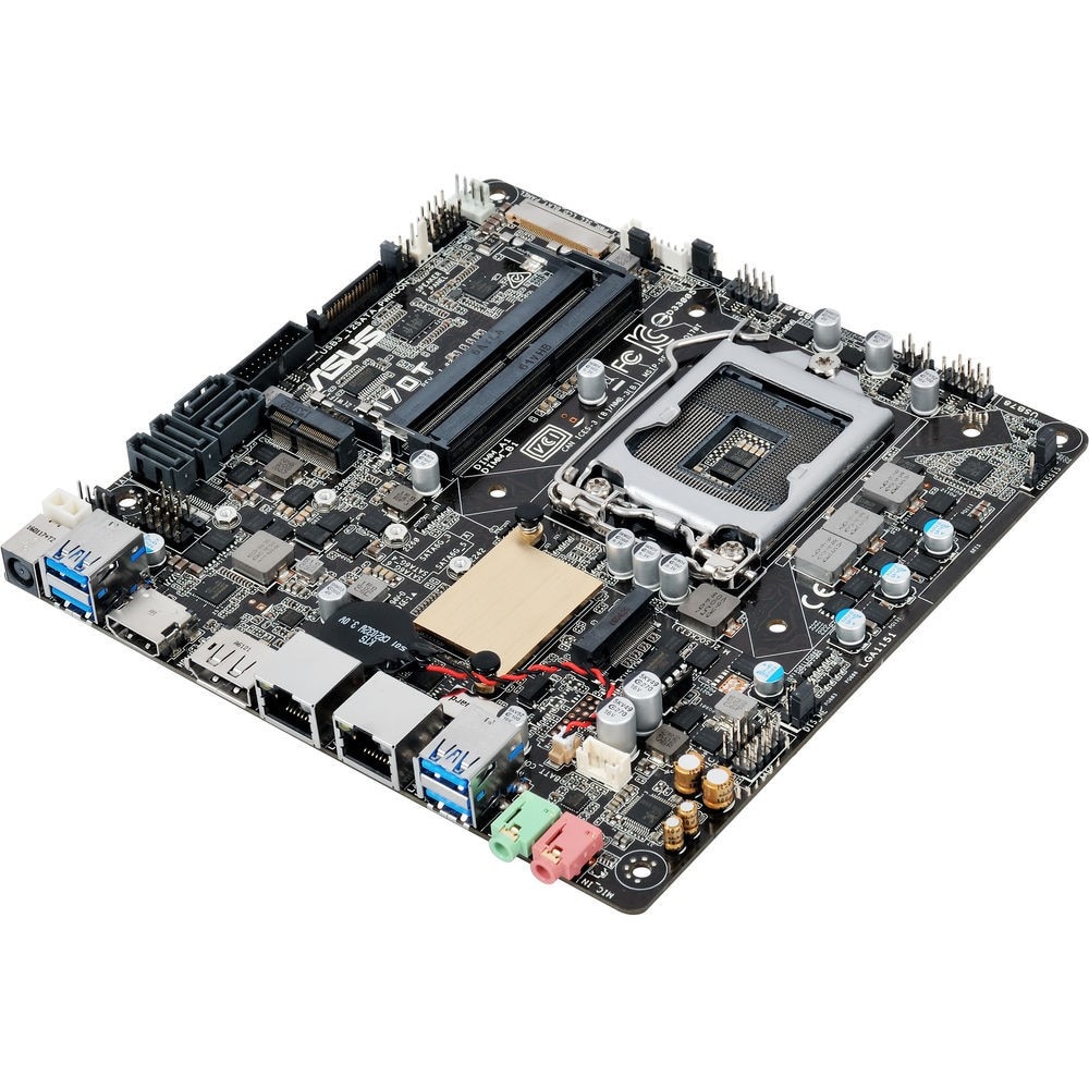 ASUS Q170T LGA1151, Intel Q170, 2xSO-DIMM DDR4 Gigabit Mini-ITX alaplap ...