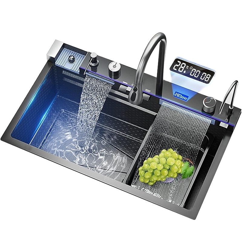 Set chiuveta multifunctionala smart, Nextly, afisaj digital, doua ...