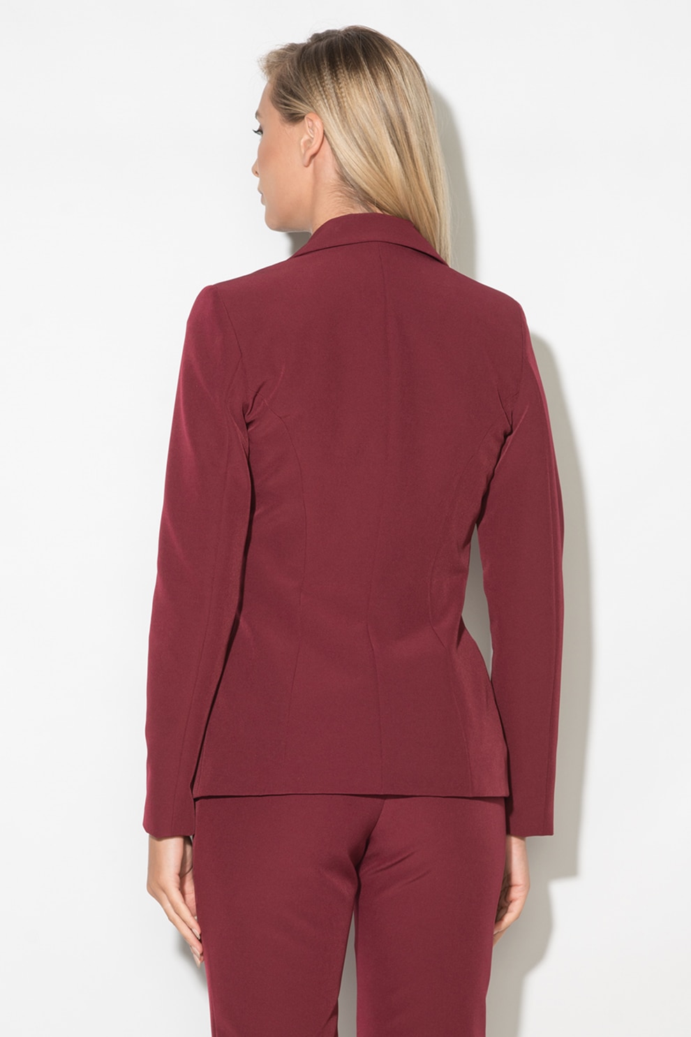 Zee Lane, Blézer hajtókával, Bordó, M - eMAG.hu